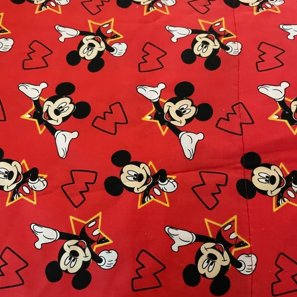 Other | Super Cute Mickey Mouse Fabric Around 1 12 Yards Perfect For ...